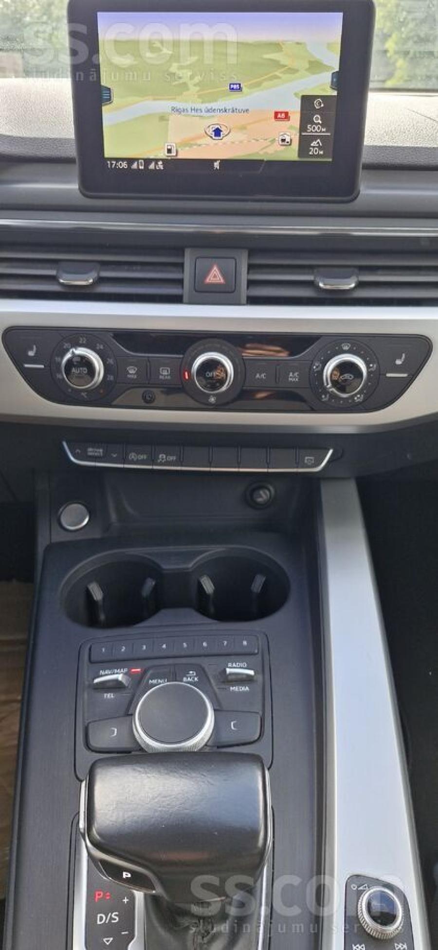 Melns Audi A4 2017 Ogre, ar dzinēja tilpumu 2.00 L un nobraukumu 220 tūkst. km par 11000 €, foto 9 vietnē AUTOMOTO.COM.LV