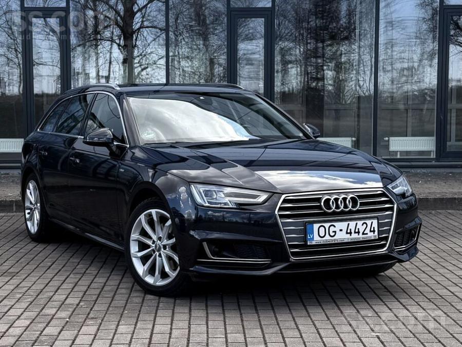 Melns Audi A4 2017 Tukums, ar dzinēja tilpumu 1.40 L un nobraukumu 210 tūkst. km par 14500 €, foto 1 vietnē AUTOMOTO.COM.LV