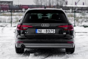 Black Audi A4 2017 in Riga, with an engine capacity of 2.00 L and mileage of 0 thousand km for 13555 €, photo 7 on AUTOMOTO.COM.LV