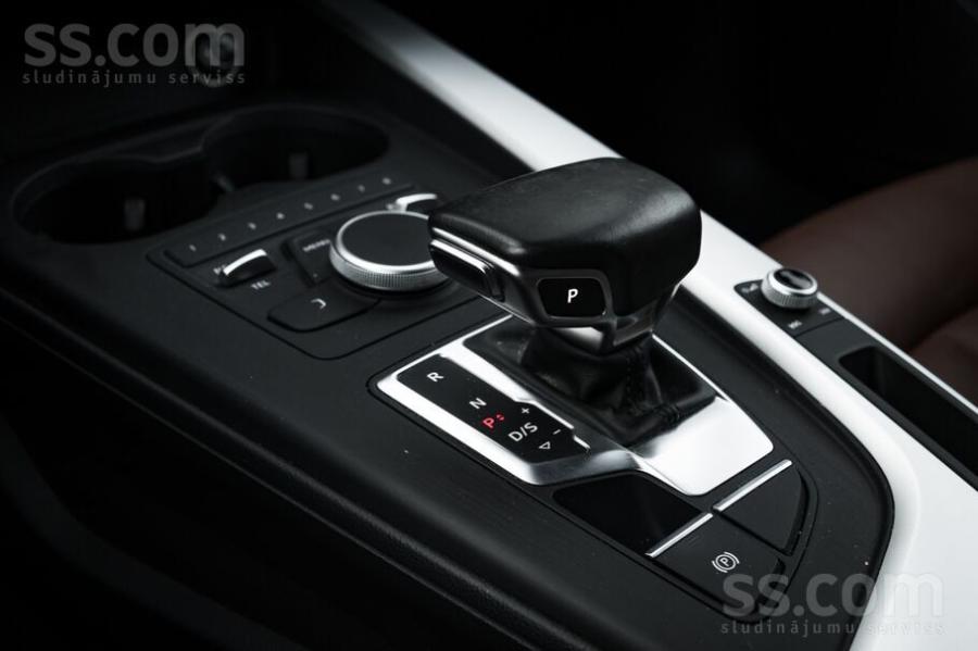 Black Audi A4 2017 in Riga, with an engine capacity of 2.00 L and mileage of 0 thousand km for 13555 €, photo 10 on AUTOMOTO.COM.LV