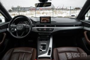 Black Audi A4 2017 in Riga, with an engine capacity of 2.00 L and mileage of 0 thousand km for 13555 €, photo 11 on AUTOMOTO.COM.LV