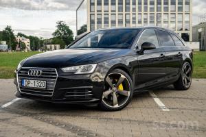 Black Audi A4 2017 in Riga, with an engine capacity of 3.00 L and mileage of 225 thousand km for 13990 €, photo  on AUTOMOTO.COM.LV