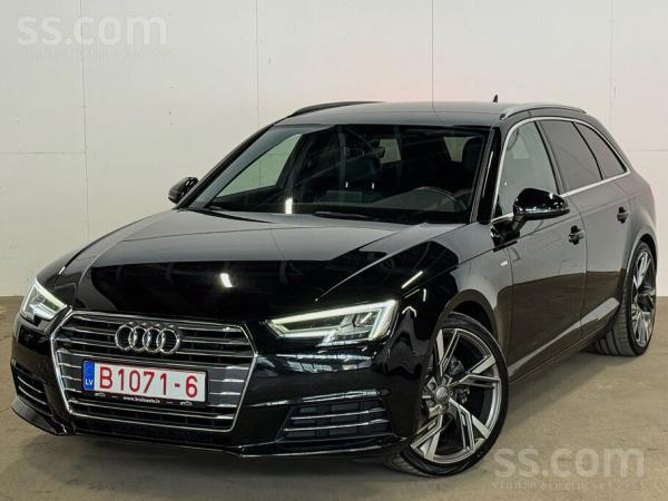 Melns Audi A4 2017 Jūrmala, ar dzinēja tilpumu 2.00 L un nobraukumu 221 tūkst. km par 13750 €, foto  vietnē AUTOMOTO.COM.LV