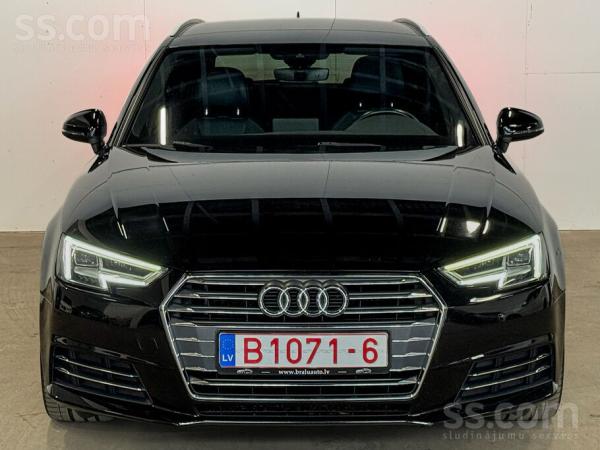 Black Audi A4 2017 in Jurmala, with an engine capacity of 2.00 L and mileage of 221 thousand km for 13750 €, photo 4 on AUTOMOTO.COM.LV