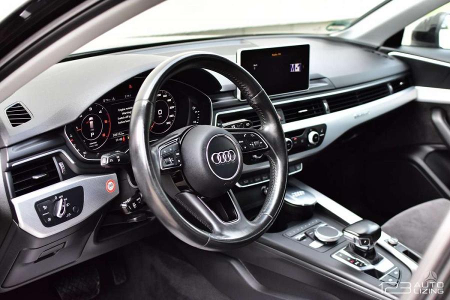Melns Audi A4 2017 Kretinga, ar dzinēja tilpumu 2.00 L un nobraukumu 306 tūkst. km par 14500 €, foto 27 vietnē AUTOMOTO.COM.LV