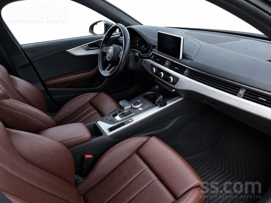Black Audi A4 2017 in Riga, with an engine capacity of 2.00 L and mileage of 204 thousand km for 11900 €, photo 9 on AUTOMOTO.COM.LV