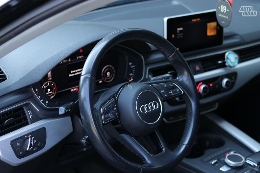 Black Audi A4 2017 in Vilnius, with an engine capacity of 2.00 L and mileage of 234 thousand km for 12500 €, photo 8 on AUTOMOTO.COM.LV