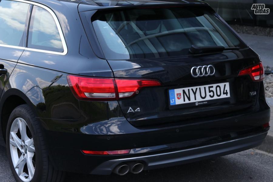 Black Audi A4 2017 in Vilnius, with an engine capacity of 2.00 L and mileage of 234 thousand km for 12500 €, photo 22 on AUTOMOTO.COM.LV