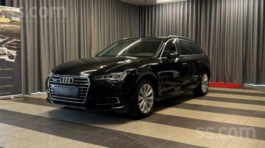 Melns Audi A4 2017 Rīga, ar dzinēja tilpumu 2.00 L un nobraukumu 314 tūkst. km par 13490 €, foto 1 vietnē AUTOMOTO.COM.LV