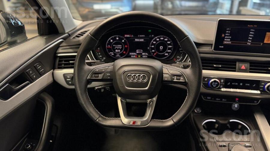 Melns Audi A4 2017 Rīga, ar dzinēja tilpumu 2.00 L un nobraukumu 314 tūkst. km par 13490 €, foto 12 vietnē AUTOMOTO.COM.LV