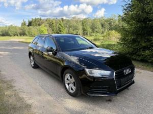 Black Audi A4 2017 in Utena, with an engine capacity of 1.97 L and mileage of 221 thousand km for 11700 €, photo 4 on AUTOMOTO.COM.LV