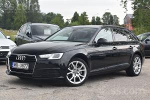 Melns Audi A4 2017 Kuldīga, ar dzinēja tilpumu 2.00 L un nobraukumu 0 tūkst. km par 12990 €, foto  vietnē AUTOMOTO.COM.LV