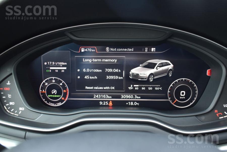 Melns Audi A4 2017 Kuldīga, ar dzinēja tilpumu 2.00 L un nobraukumu 0 tūkst. km par 12990 €, foto 15 vietnē AUTOMOTO.COM.LV