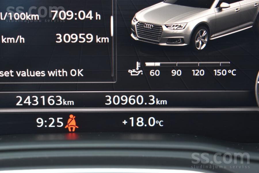 Melns Audi A4 2017 Kuldīga, ar dzinēja tilpumu 2.00 L un nobraukumu 0 tūkst. km par 12990 €, foto 16 vietnē AUTOMOTO.COM.LV