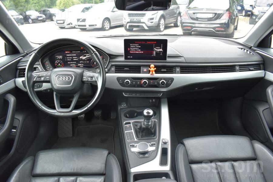 Melns Audi A4 2017 Kuldīga, ar dzinēja tilpumu 2.00 L un nobraukumu 0 tūkst. km par 12990 €, foto 23 vietnē AUTOMOTO.COM.LV