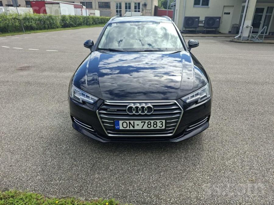 Black Audi A4 2017 in Limbazi, with an engine capacity of 2.00 L and mileage of 259 thousand km for 12900 €, photo 1 on AUTOMOTO.COM.LV