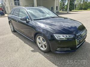 Black Audi A4 2017 in Limbazi, with an engine capacity of 2.00 L and mileage of 259 thousand km for 12900 €, photo 3 on AUTOMOTO.COM.LV