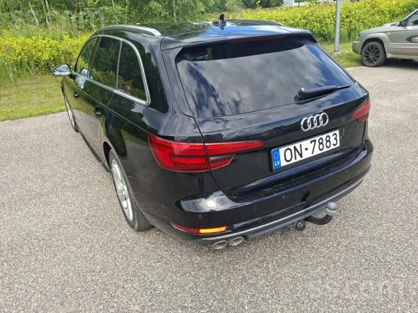 Black Audi A4 2017 in Limbazi, with an engine capacity of 2.00 L and mileage of 259 thousand km for 12900 €, photo 4 on AUTOMOTO.COM.LV