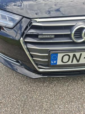 Black Audi A4 2017 in Limbazi, with an engine capacity of 2.00 L and mileage of 259 thousand km for 12900 €, photo 10 on AUTOMOTO.COM.LV