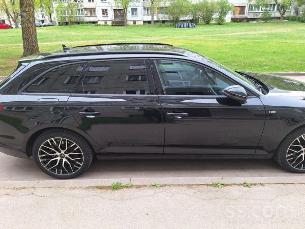 Black Audi A4 2017 in Riga, with an engine capacity of 2.00 L and mileage of 218 thousand km for 13999 €, photo 7 on AUTOMOTO.COM.LV