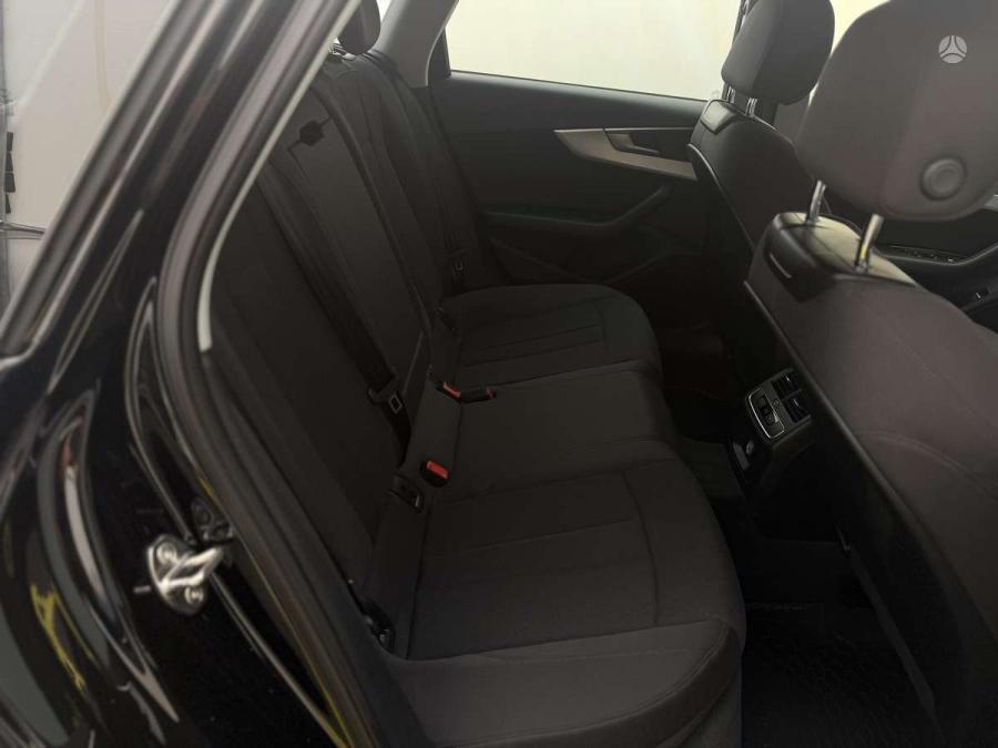 Black Audi A4 2017 in Vilnius, with an engine capacity of 1.97 L and mileage of 299 thousand km for 11950 €, photo 14 on AUTOMOTO.COM.LV