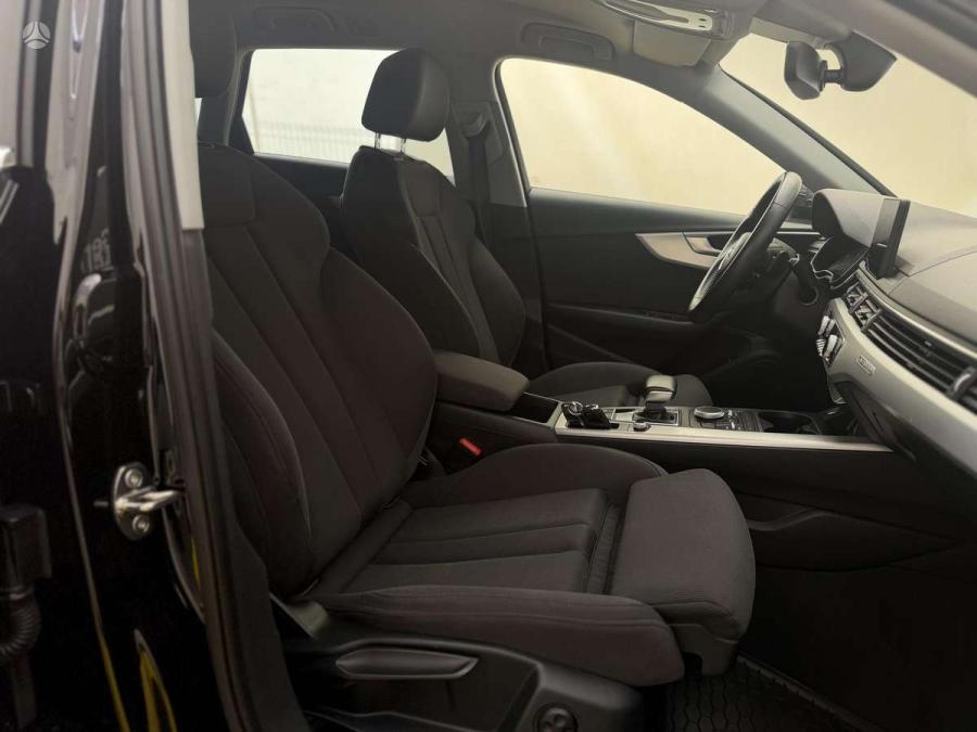 Black Audi A4 2017 in Vilnius, with an engine capacity of 1.97 L and mileage of 299 thousand km for 11950 €, photo 15 on AUTOMOTO.COM.LV