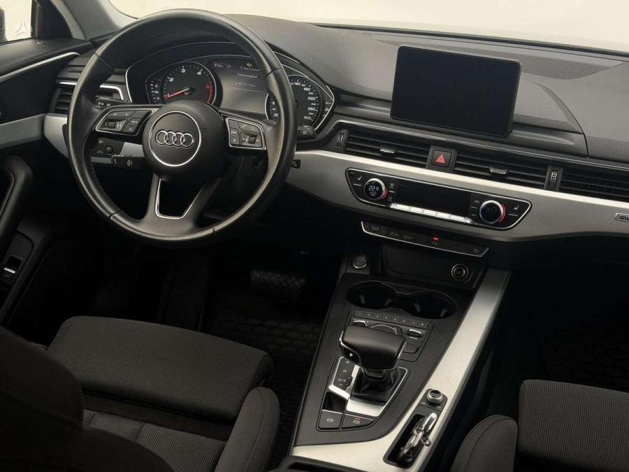 Black Audi A4 2017 in Vilnius, with an engine capacity of 1.97 L and mileage of 299 thousand km for 11950 €, photo 17 on AUTOMOTO.COM.LV