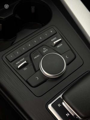 Black Audi A4 2017 in Vilnius, with an engine capacity of 1.97 L and mileage of 299 thousand km for 11950 €, photo 21 on AUTOMOTO.COM.LV