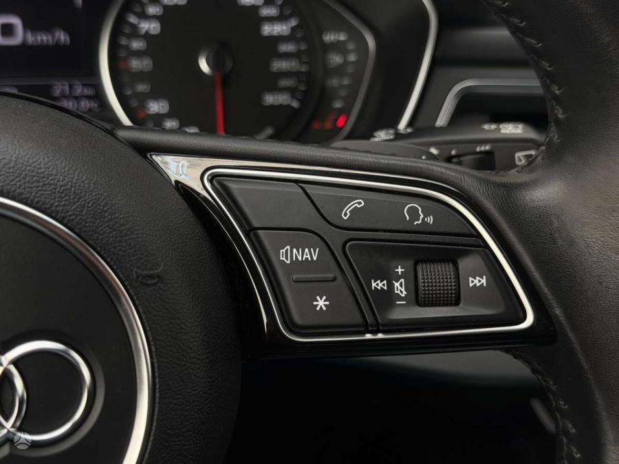 Black Audi A4 2017 in Vilnius, with an engine capacity of 1.97 L and mileage of 299 thousand km for 11950 €, photo 25 on AUTOMOTO.COM.LV