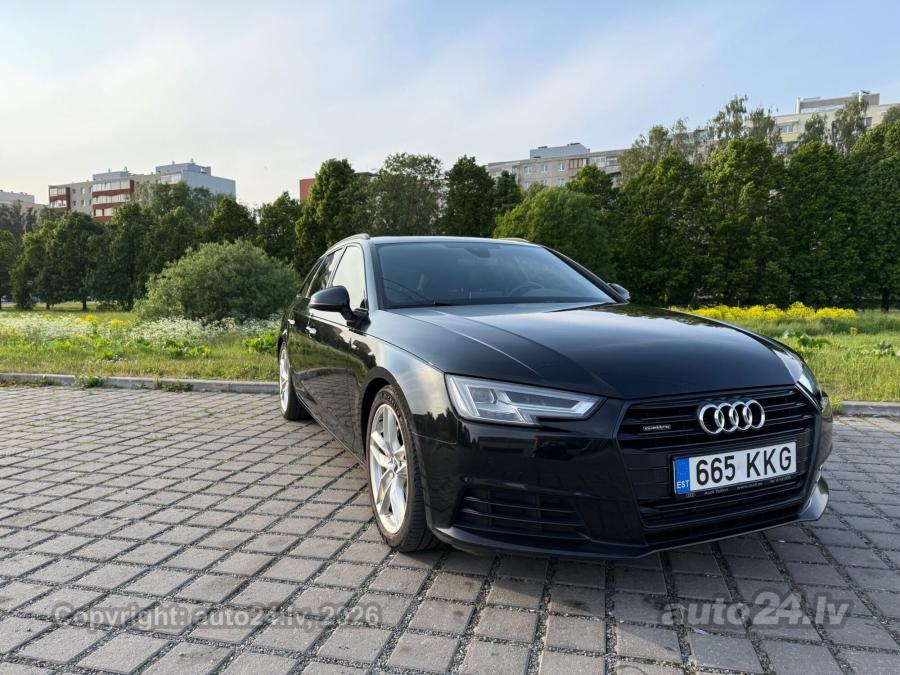 Melns Audi A4 2017 Tallina, ar dzinēja tilpumu 3.00 L un nobraukumu 206 tūkst. km par 14899 €, foto 1 vietnē AUTOMOTO.COM.LV