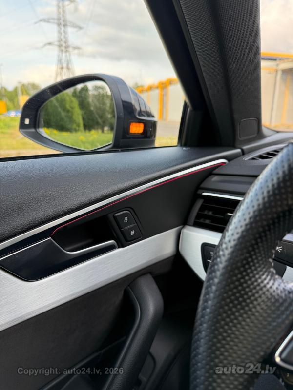 Black Audi A4 2017 in Tallinn, with an engine capacity of 3.00 L and mileage of 206 thousand km for 14899 €, photo 10 on AUTOMOTO.COM.LV