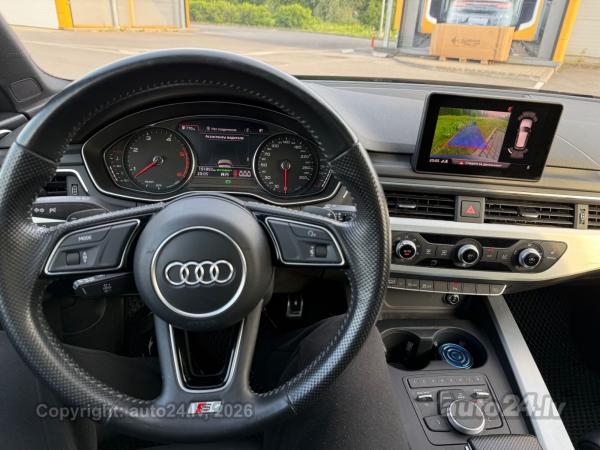 Black Audi A4 2017 in Tallinn, with an engine capacity of 3.00 L and mileage of 206 thousand km for 14899 €, photo 11 on AUTOMOTO.COM.LV
