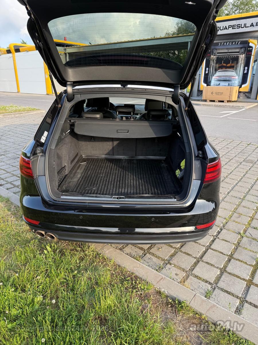 Melns Audi A4 2017 Tallina, ar dzinēja tilpumu 3.00 L un nobraukumu 206 tūkst. km par 14899 €, foto 13 vietnē AUTOMOTO.COM.LV