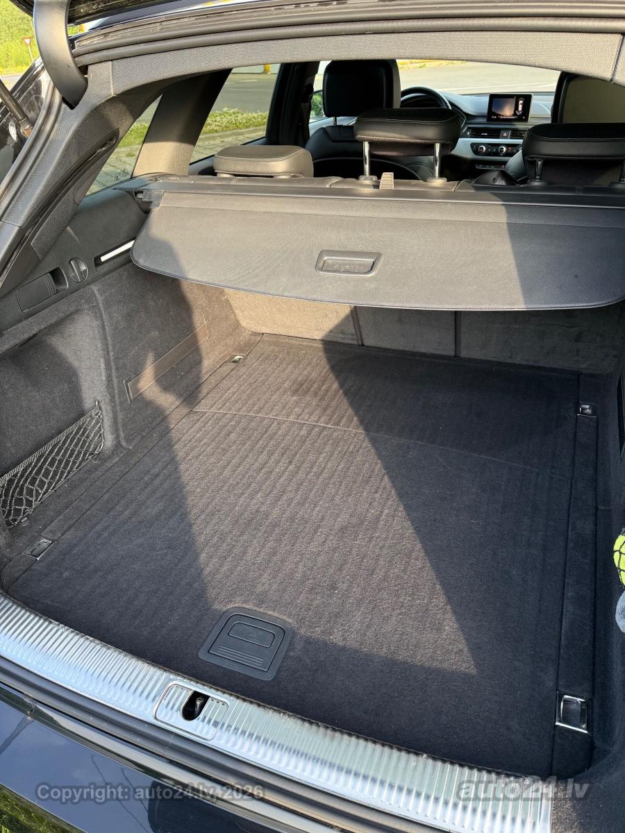 Melns Audi A4 2017 Tallina, ar dzinēja tilpumu 3.00 L un nobraukumu 206 tūkst. km par 14899 €, foto 14 vietnē AUTOMOTO.COM.LV