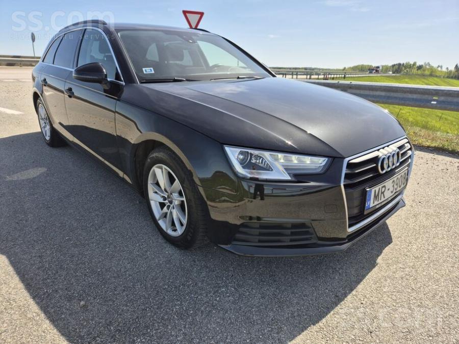 Black Audi A4 2017 in Riga, with an engine capacity of 2.00 L and mileage of 332 thousand km for 11500 €, photo 4 on AUTOMOTO.COM.LV