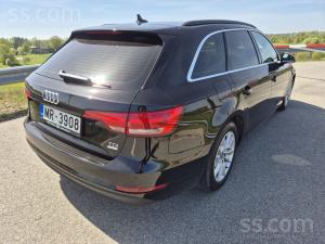 Black Audi A4 2017 in Riga, with an engine capacity of 2.00 L and mileage of 332 thousand km for 11500 €, photo 5 on AUTOMOTO.COM.LV