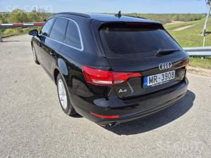 Black Audi A4 2017 in Riga, with an engine capacity of 2.00 L and mileage of 332 thousand km for 11500 €, photo 7 on AUTOMOTO.COM.LV