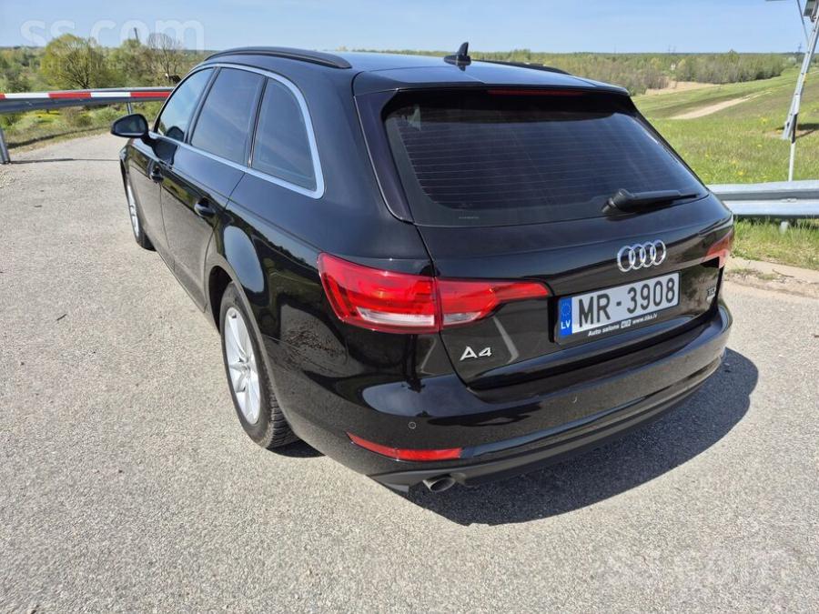 Black Audi A4 2017 in Riga, with an engine capacity of 2.00 L and mileage of 332 thousand km for 11500 €, photo 7 on AUTOMOTO.COM.LV