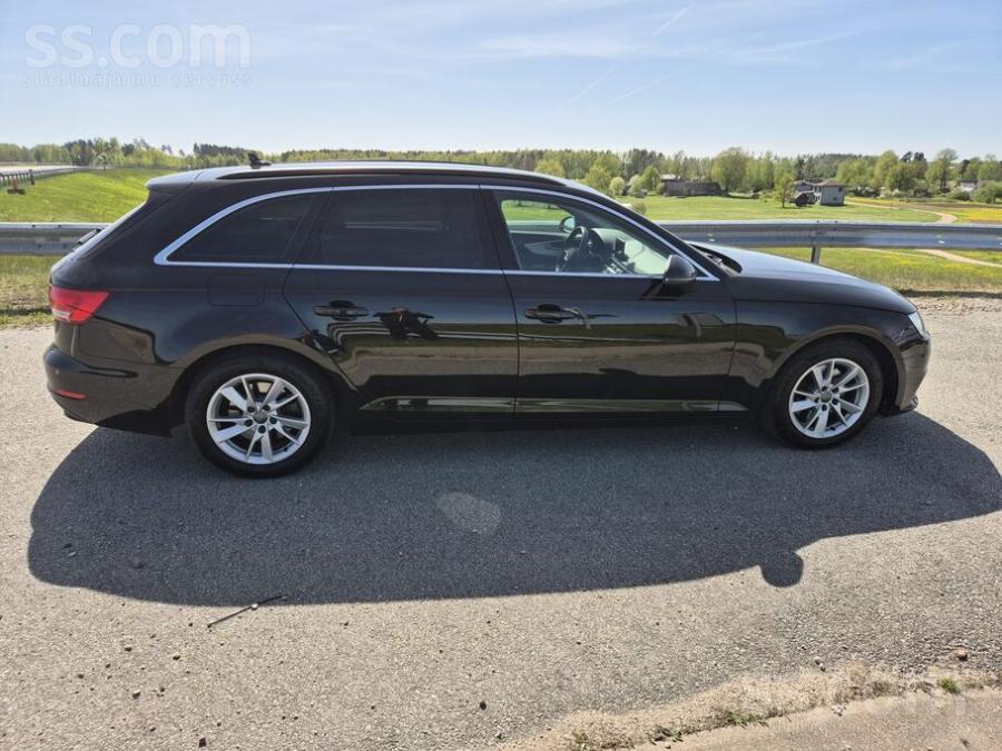 Black Audi A4 2017 in Riga, with an engine capacity of 2.00 L and mileage of 332 thousand km for 11500 €, photo 8 on AUTOMOTO.COM.LV