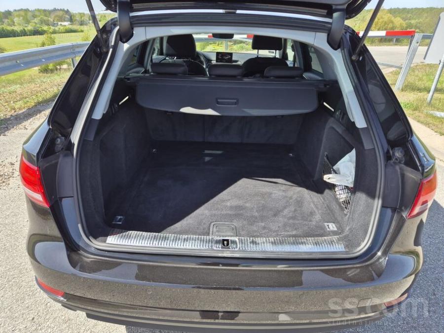 Black Audi A4 2017 in Riga, with an engine capacity of 2.00 L and mileage of 332 thousand km for 11500 €, photo 10 on AUTOMOTO.COM.LV
