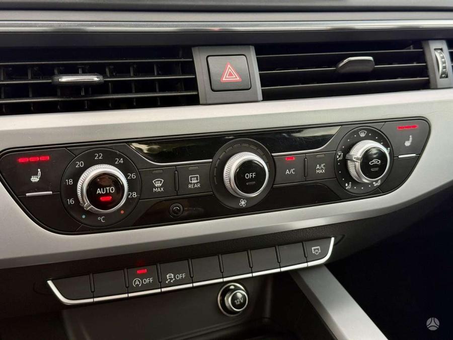 Black Audi A4 2017 in Vilkaviskis, with an engine capacity of 1.97 L and mileage of 275 thousand km for 9700 €, photo 14 on AUTOMOTO.COM.LV