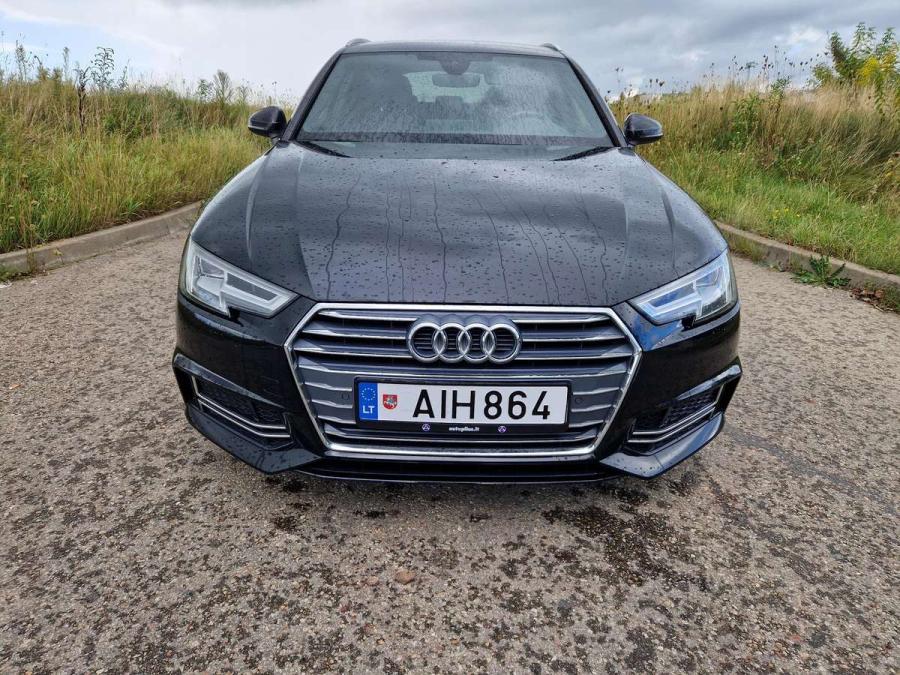 Melns Audi A4 2017 Viļņa, ar dzinēja tilpumu 1.97 L un nobraukumu 319 tūkst. km par 13300 €, foto 3 vietnē AUTOMOTO.COM.LV