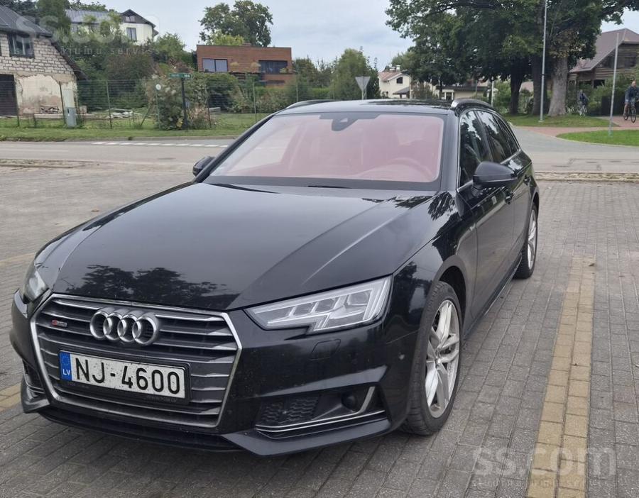 Melns Audi A4 2017 Ogre, ar dzinēja tilpumu 3.00 L un nobraukumu 328 tūkst. km par 12000 €, foto 1 vietnē AUTOMOTO.COM.LV