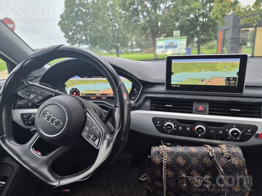 Melns Audi A4 2017 Ogre, ar dzinēja tilpumu 3.00 L un nobraukumu 328 tūkst. km par 12000 €, foto 5 vietnē AUTOMOTO.COM.LV