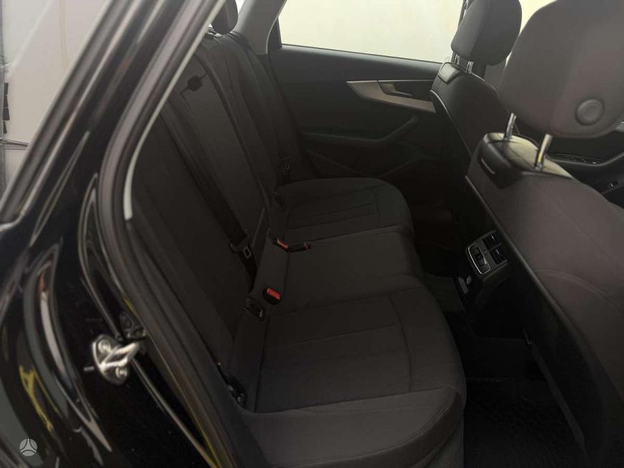 Black Audi A4 2017 in Vilnius, with an engine capacity of 1.97 L and mileage of 299 thousand km for 11950 €, photo 14 on AUTOMOTO.COM.LV