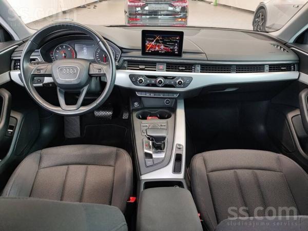 Melns Audi A4 2017 Rīga, ar dzinēja tilpumu 1.40 L un nobraukumu 150 tūkst. km par 12900 €, foto 4 vietnē AUTOMOTO.COM.LV