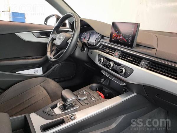 Melns Audi A4 2017 Rīga, ar dzinēja tilpumu 1.40 L un nobraukumu 150 tūkst. km par 12900 €, foto 7 vietnē AUTOMOTO.COM.LV