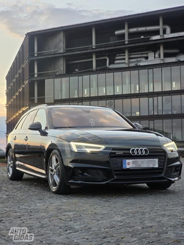 Black Audi A4 2017 in Kaunas, with an engine capacity of 2.00 L and mileage of 268 thousand km for 13700 €, photo 4 on AUTOMOTO.COM.LV