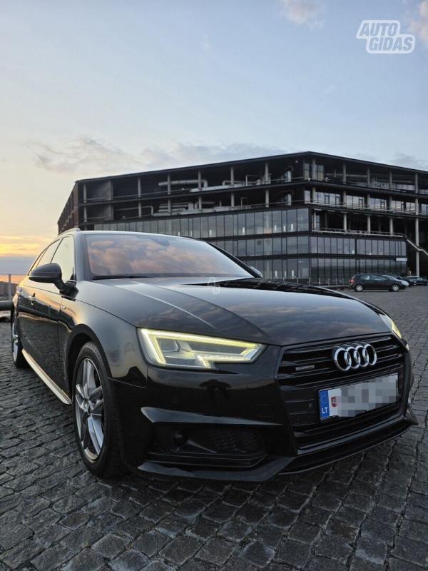 Black Audi A4 2017 in Kaunas, with an engine capacity of 2.00 L and mileage of 268 thousand km for 13700 €, photo 5 on AUTOMOTO.COM.LV