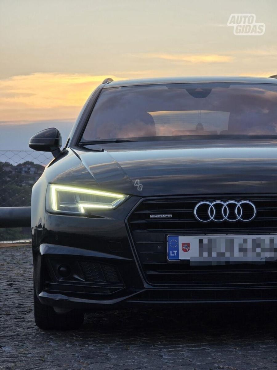 Black Audi A4 2017 in Kaunas, with an engine capacity of 2.00 L and mileage of 268 thousand km for 13700 €, photo 6 on AUTOMOTO.COM.LV